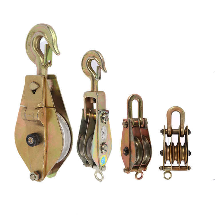 Steel Sheave Pulley Block - Henan Hwatian Power-Power Transmission Tools